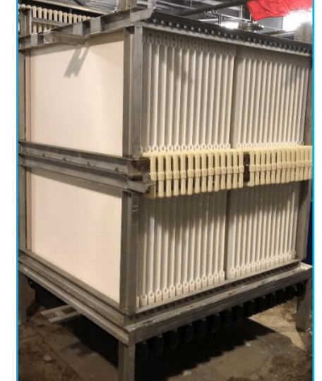 Wavy flat sheet MBR membrane module - Oxy Membrane